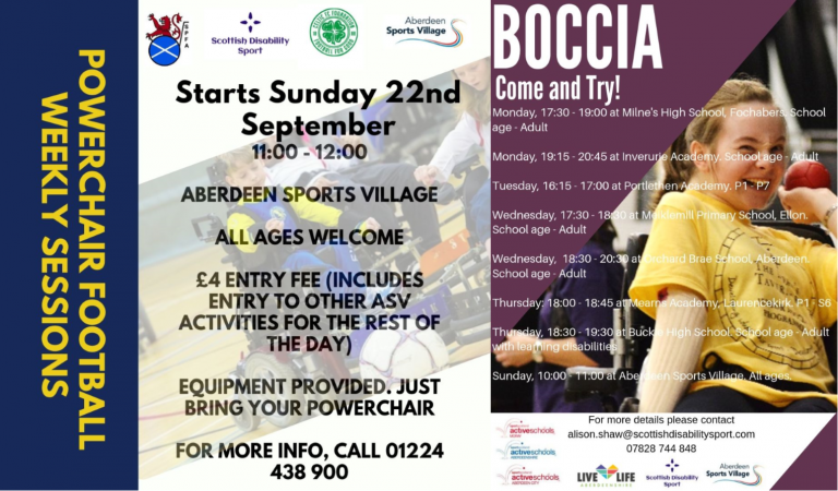 Aberdeen Activities - Finding your Feet