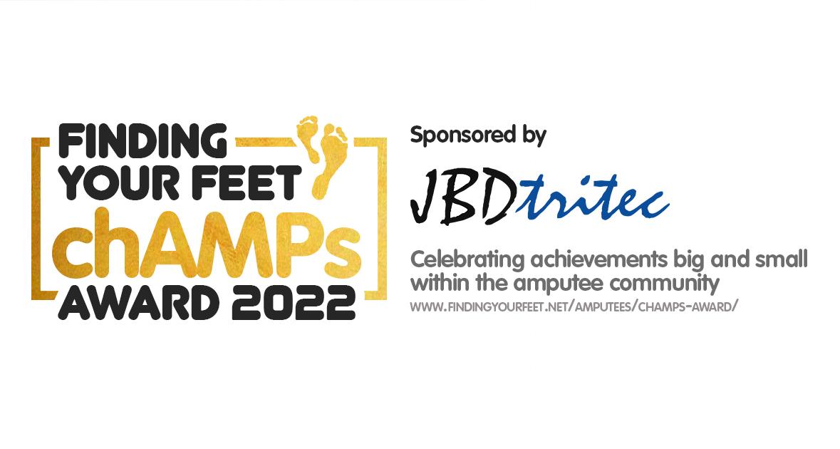 Finding Your Feet chAMPs Award - Finding your Feet